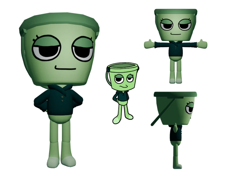 OC: Lacey the Pail 3D Model | Fandom