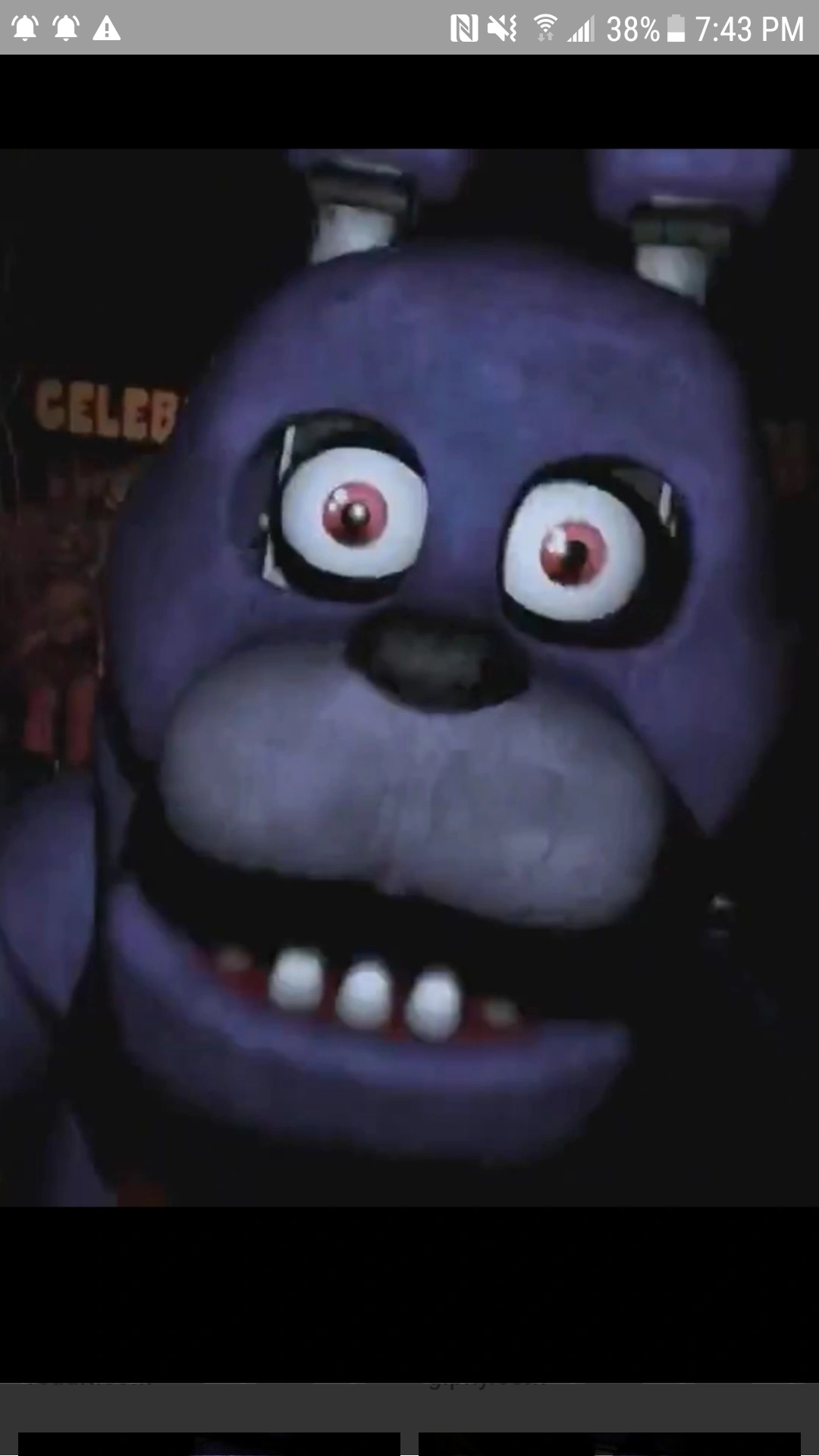 Bonnie is creepy he stares into your eyes watiching you creepily | Fandom