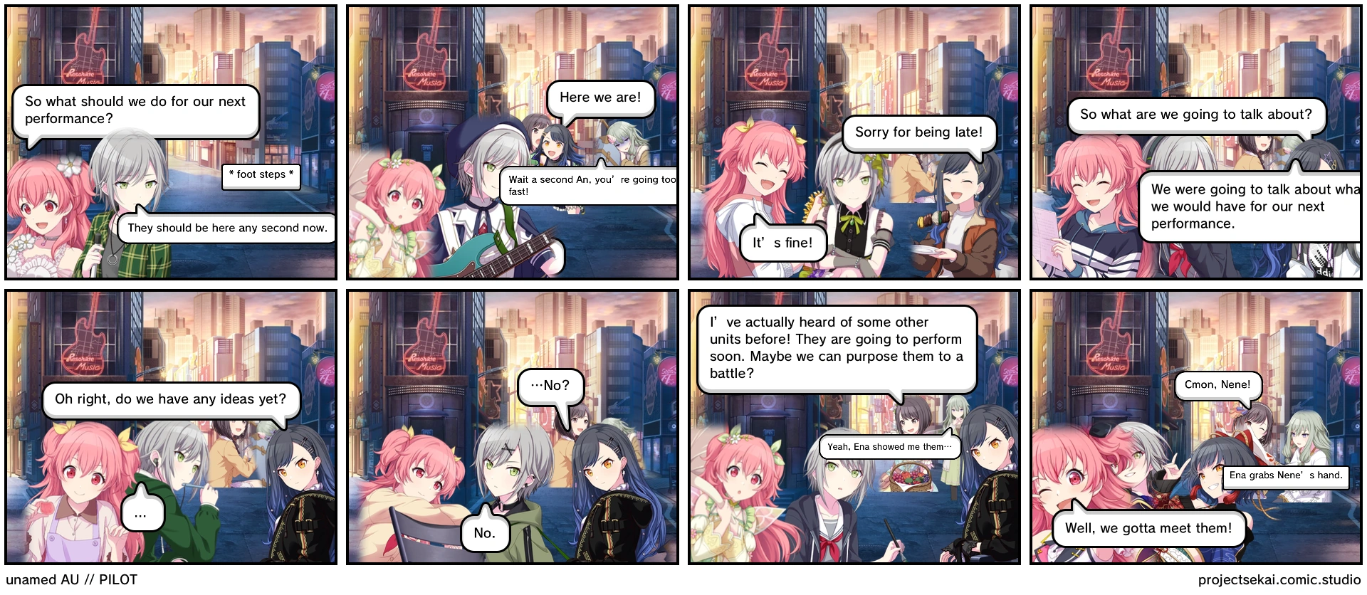 All unamed AU comics | Fandom