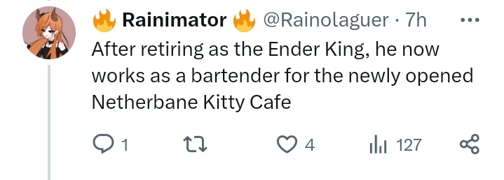 I hope the ender king dies. We do not need him to be one. | Fandom