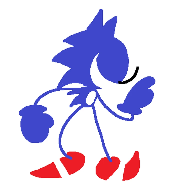 Doodled a weird looking Sonic cause i was bored | Fandom