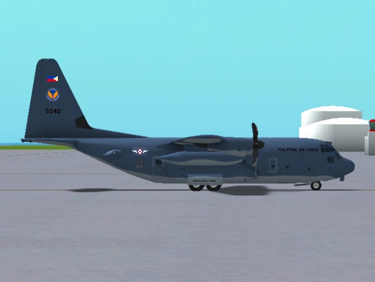 Philippine Air Force - Lockheed C-130T Hercules 382-5040 For Turboprop Flight Simulator 3D | Fandom