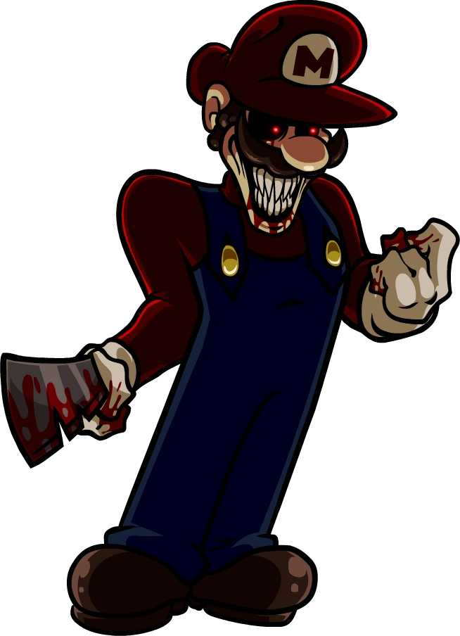 Super Horror Bro Mario Jason Lines (Skin Concept) | Fandom