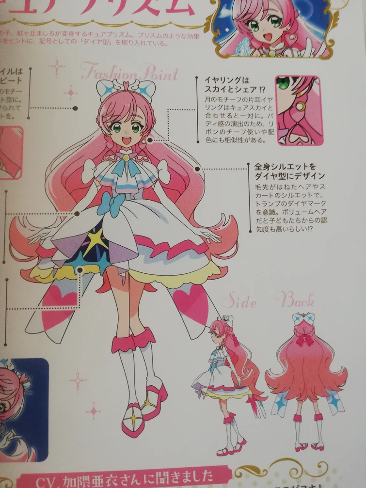 The information of Cure Prism/Mashiro Nijigaoka (on 20th Anniversary ...