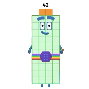 Which would you like to be the main images for the Numberblocks 42 and ...