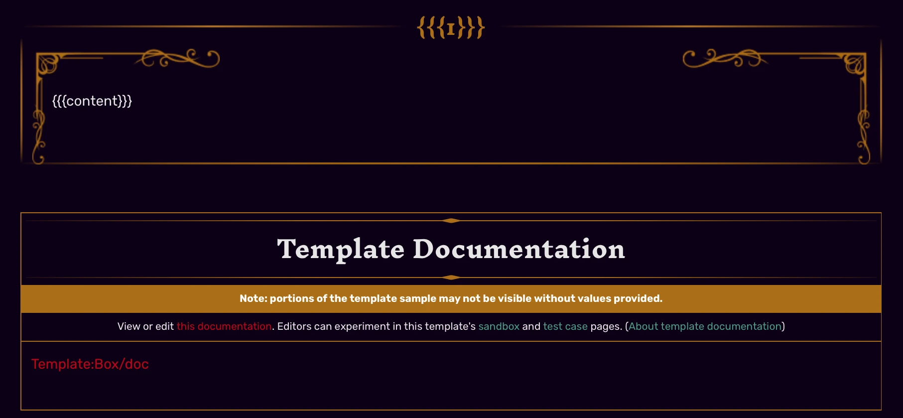 Template border art | Fandom