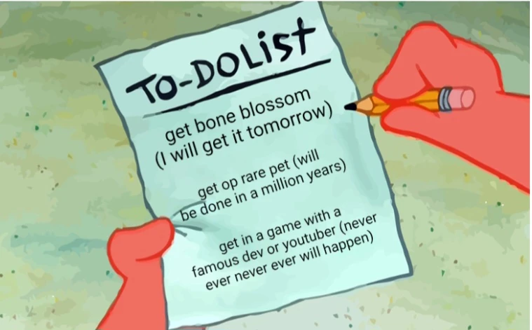 my to do list | Fandom