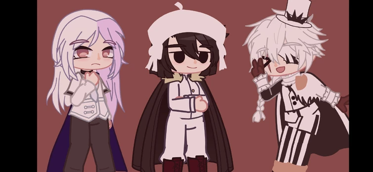 I got bored and decided to make Sigma, Nikolai and Fyodor in Gacha Club ...