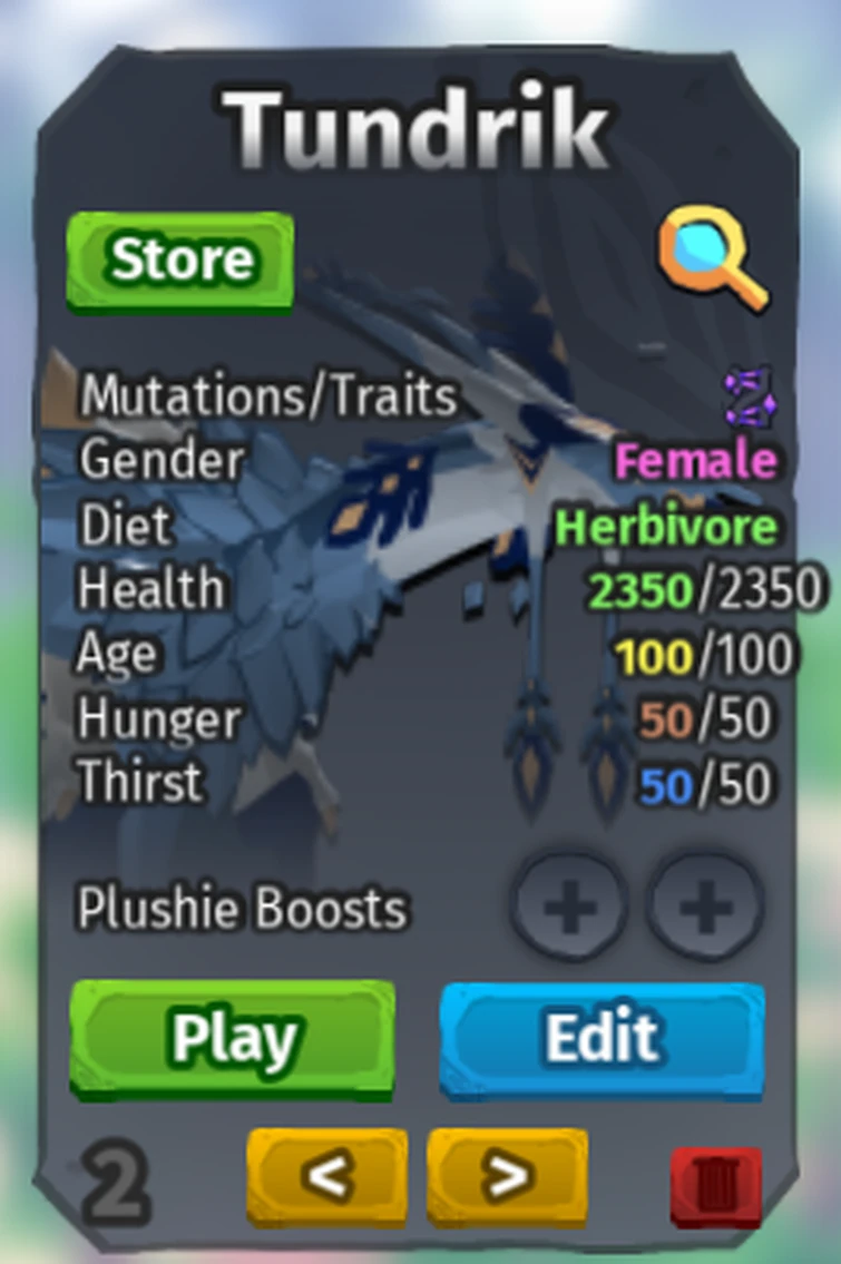 Anyone interested in a Tundrik with a shadow mutation? | Fandom