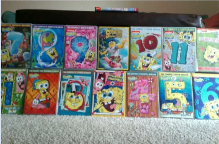 My SpongeBob DVD Collection | Fandom