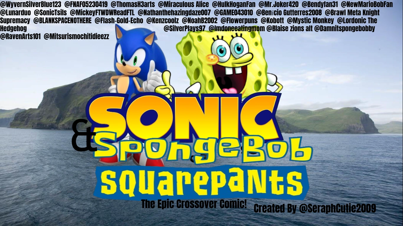 Here's My New Upcoming Comic: Sonic & Spongebob Squarepants: The Epic ...