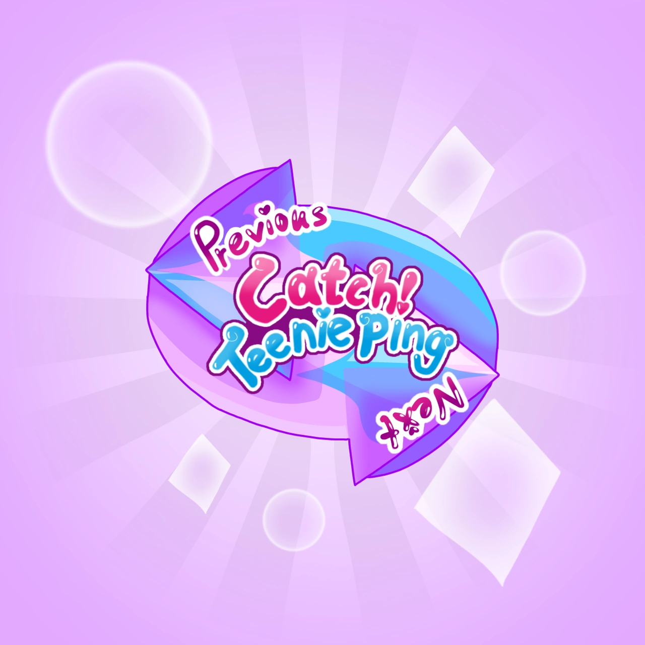 Next/Previous Catch! Teenieping logo | Fandom