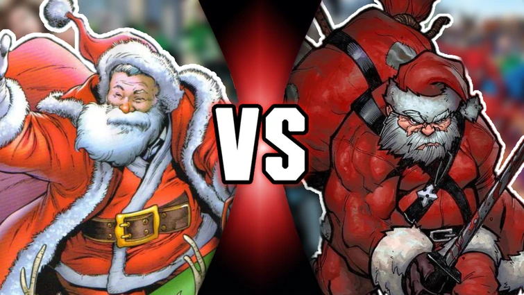 DC Santa vs Marvel Santa | Fandom