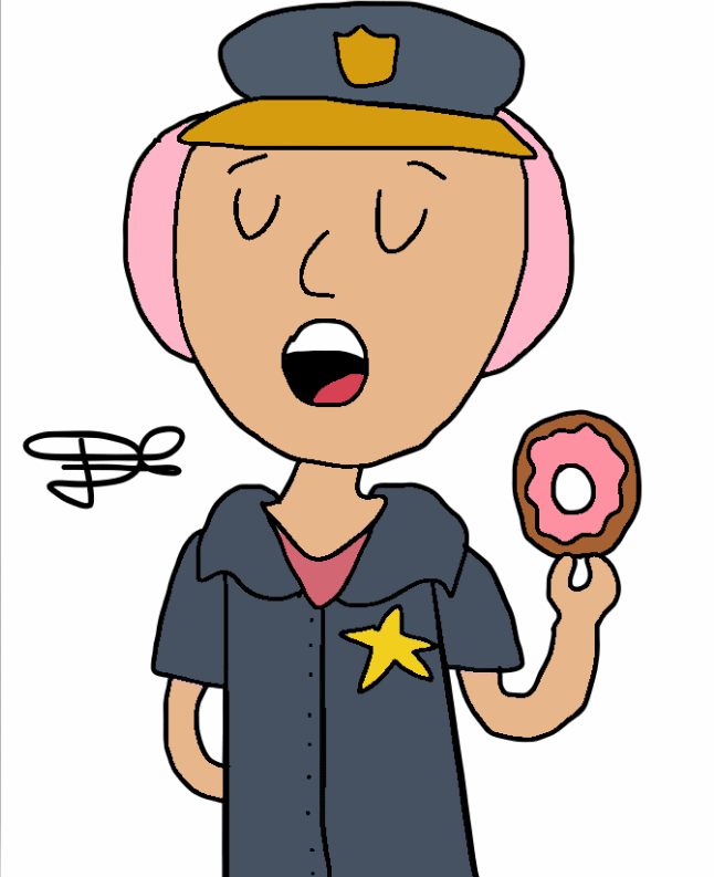 Donut Cop Human version | Fandom