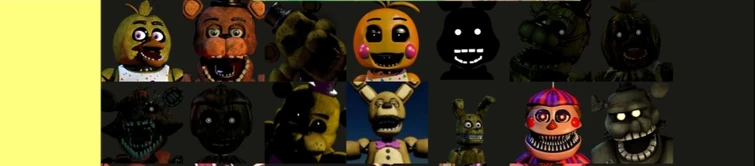Ranking Fnaf Characters Based on How Scary They Look | Fandom