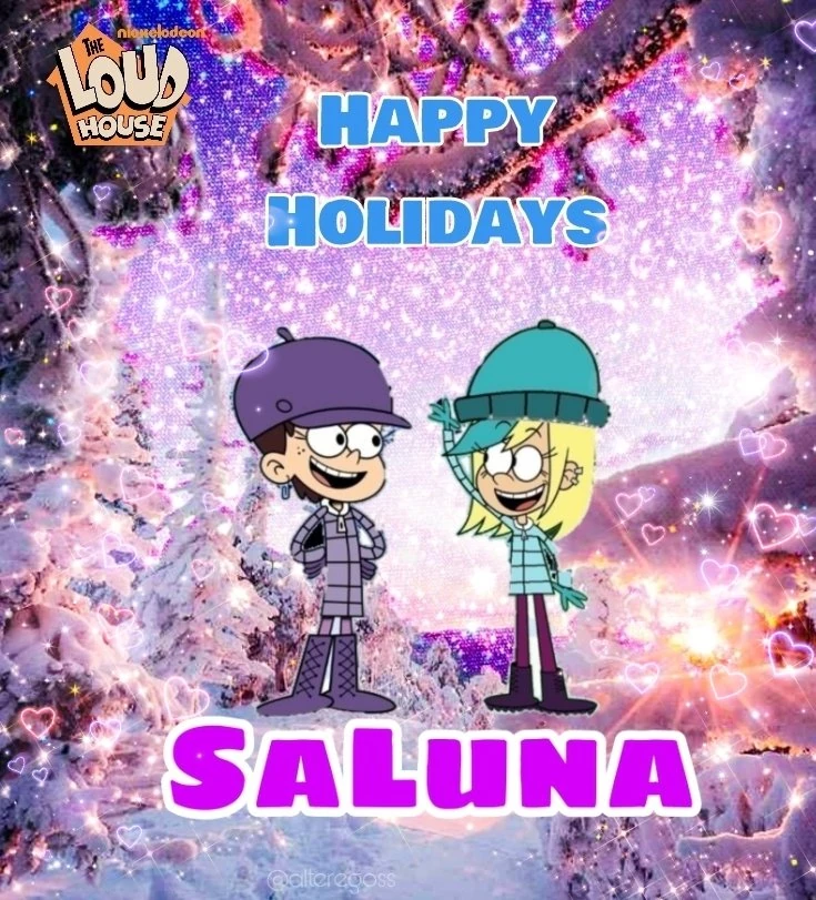 New SaLuna posters 💜💙 | Fandom