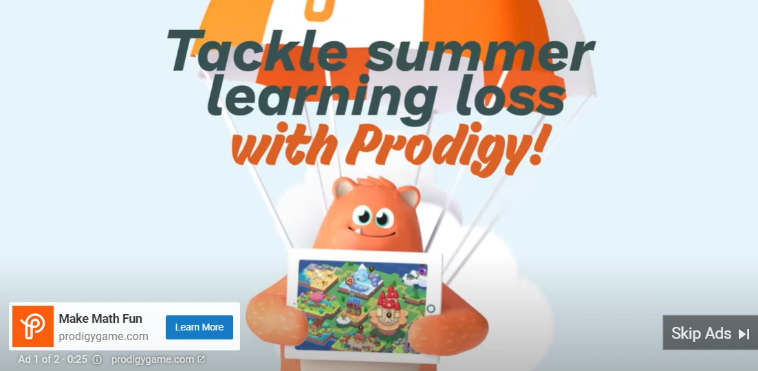 Prodigy Ads | Fandom