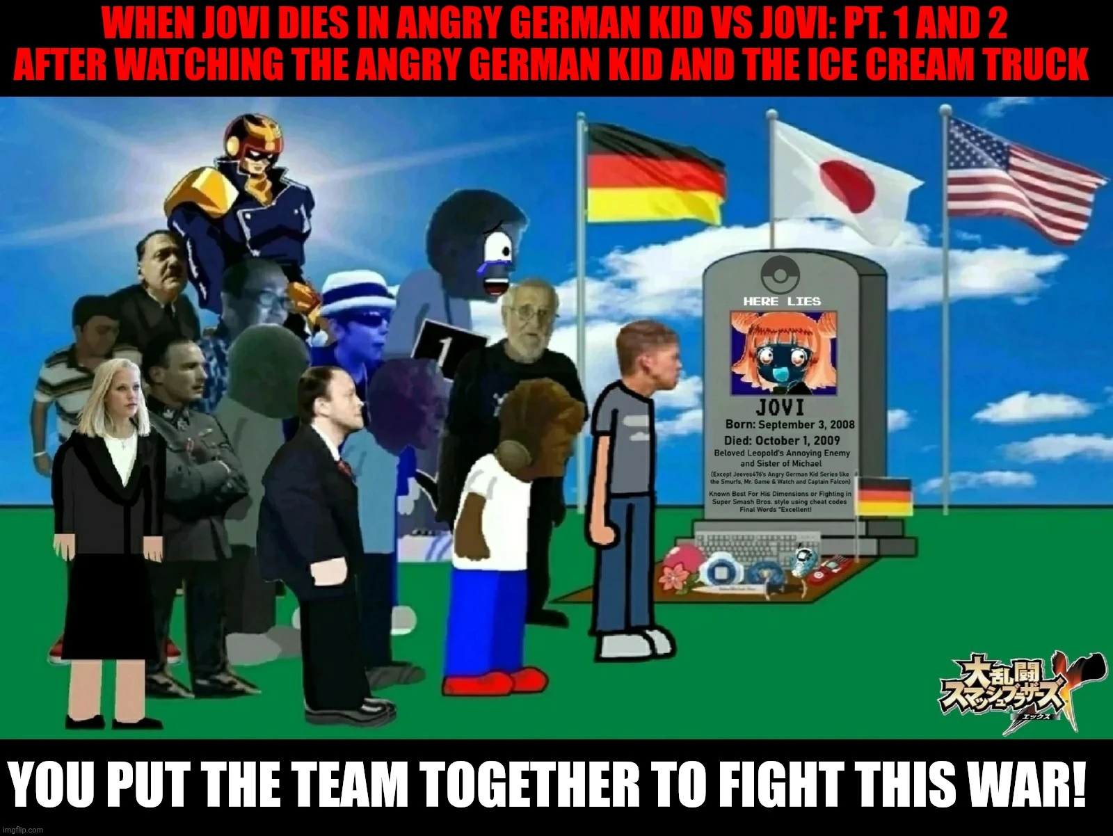 Warren Cook reacts to the Angry German Kid visits Jovi's Grave ...