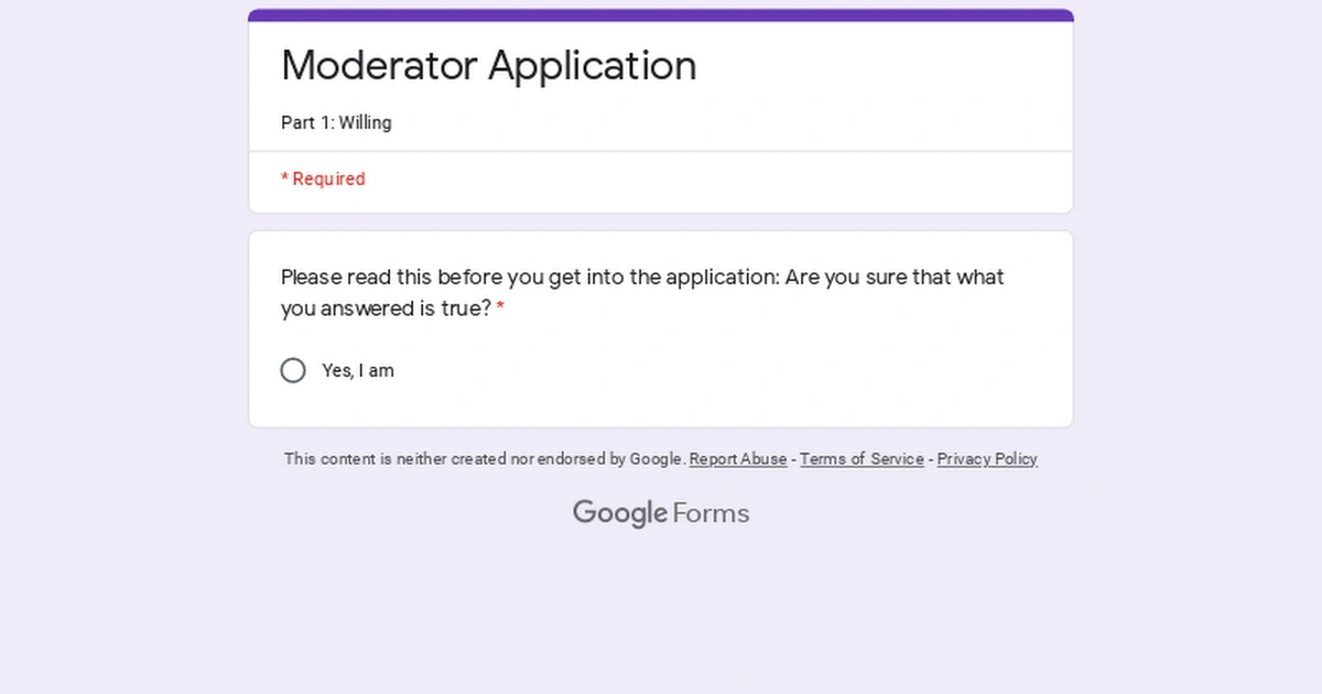 Moderator Application | Fandom