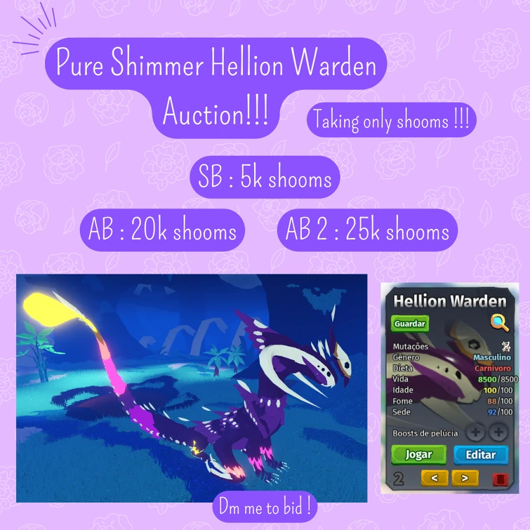 Auctioning an Pure Shimmer Hellion Warden !!! | Fandom