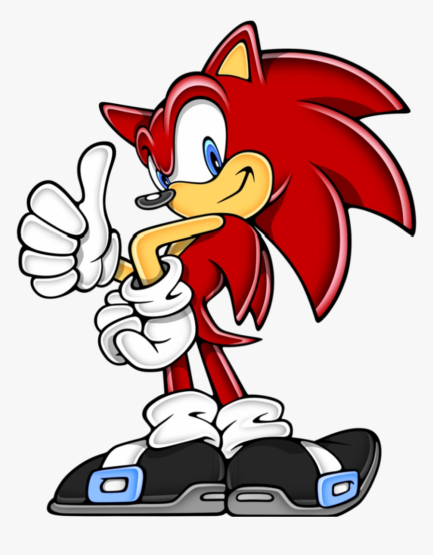 ok so guys i updated my OC, Edgehog The Hedgehog's character design ...