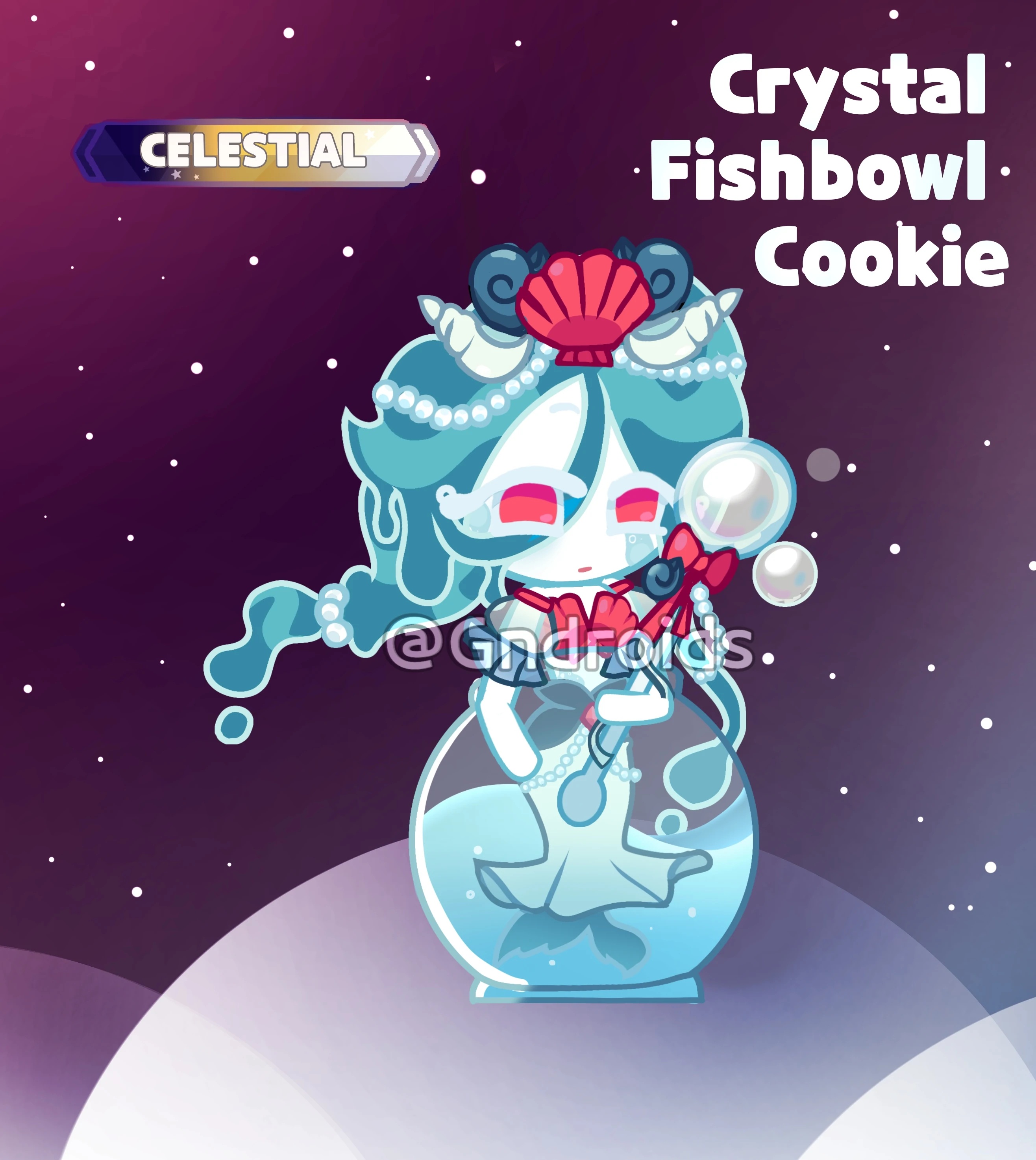 Meet Crystal fishbowl cookie! (OC) | Fandom