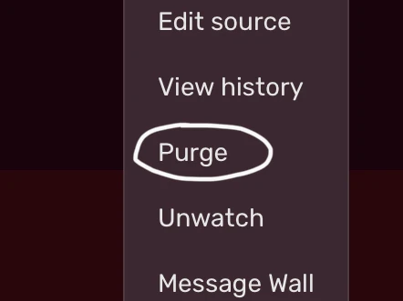 uhhhh what does “purge” mean in this case | Fandom