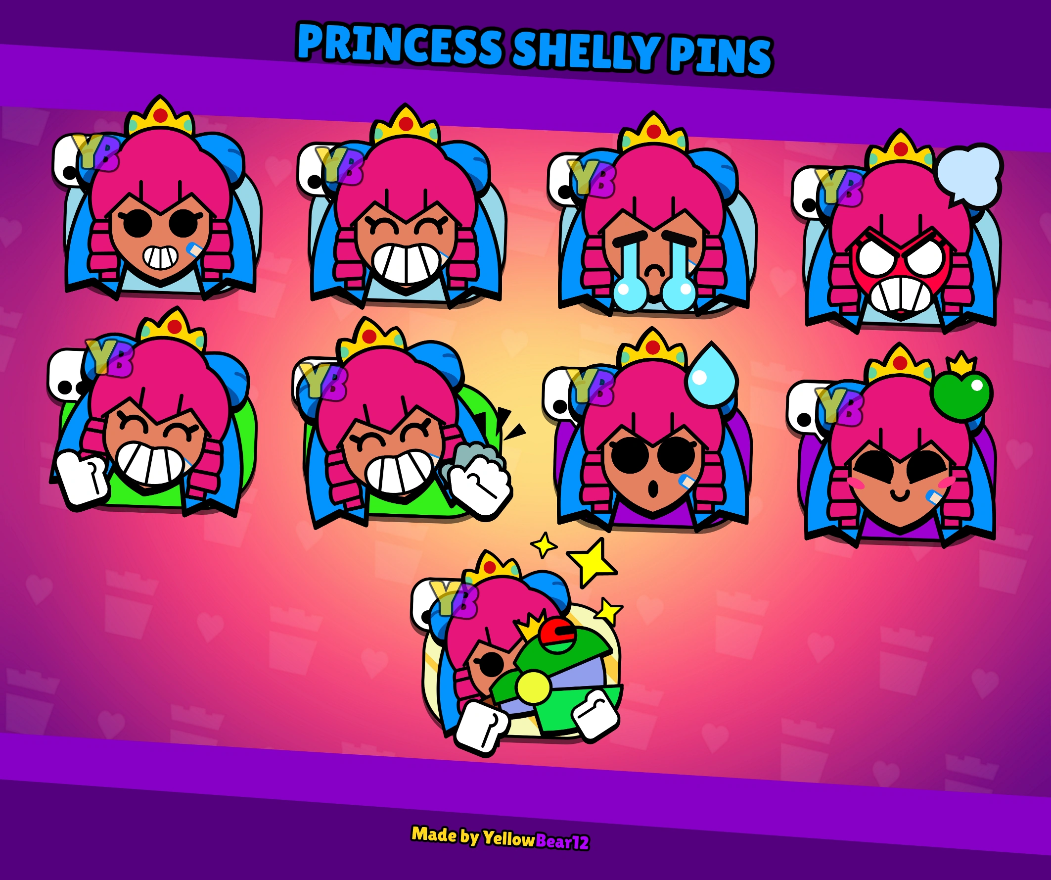 Princess Shelly pins | Fandom