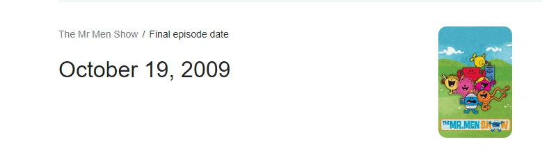 Today we honor the cancellation on the mr. men show | Fandom