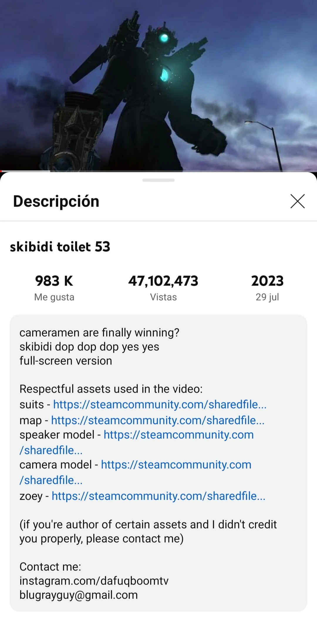 Happy first anniversary to skibidi toilet 53! | Fandom