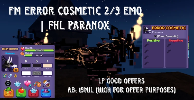Lf offers on ERROR PARANOX | Fandom