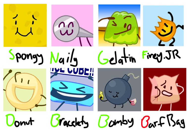 BFB but if your name is the first letter in the alphabet your ...