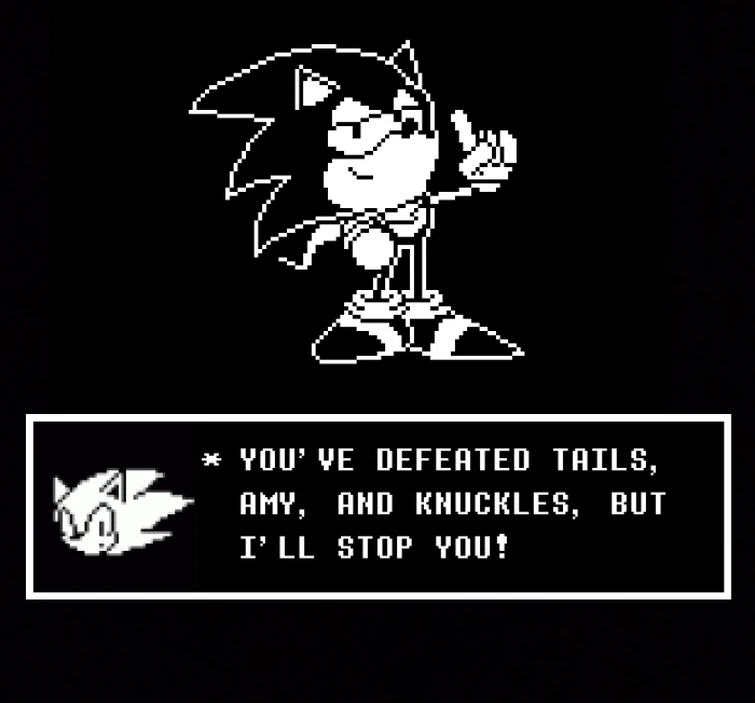 Sonic in Undertale | Fandom