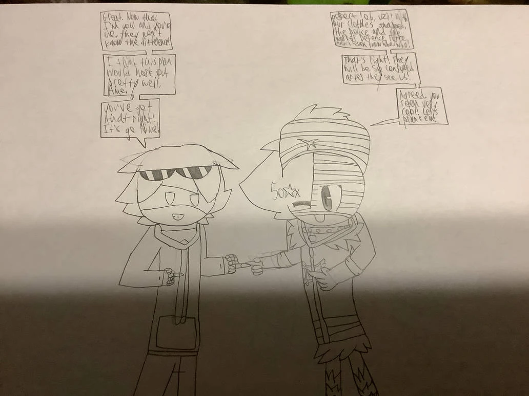 If Ame and Uzi Swapped Clothing... | Fandom