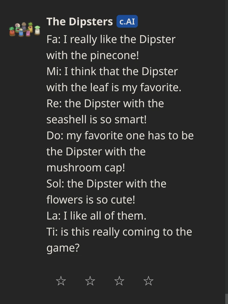 we have "confirmed" dipster likes for dipster burrow | Fandom