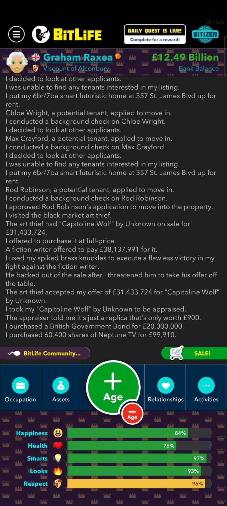 Discuss Everything About BitLife - Life Simulator Wiki | Fandom