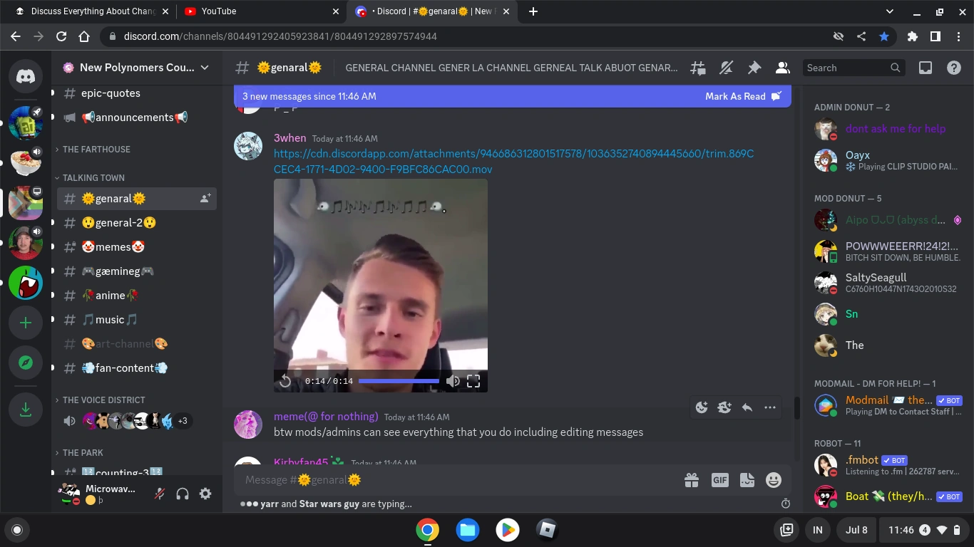 Ðere's an unnaturally high amount of Changed fans in New Polynomers ...