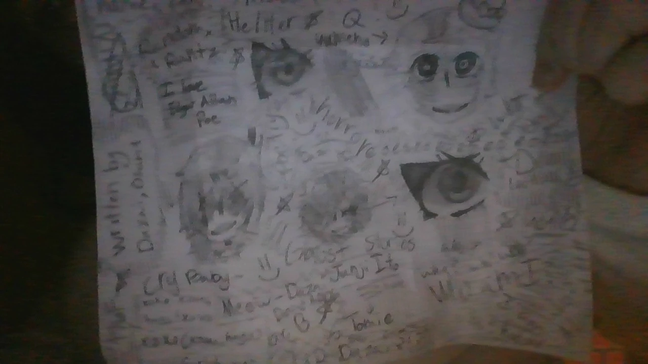 BOREDOM DRAWINGS FROM SOS/CROSSROADS | Fandom