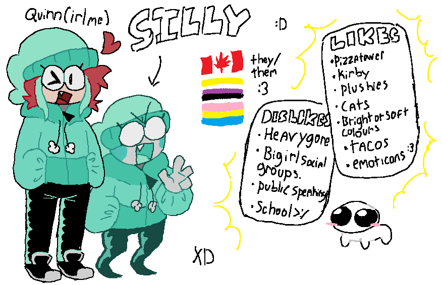 About me, and some doodles of me irl (kinda-) | Fandom