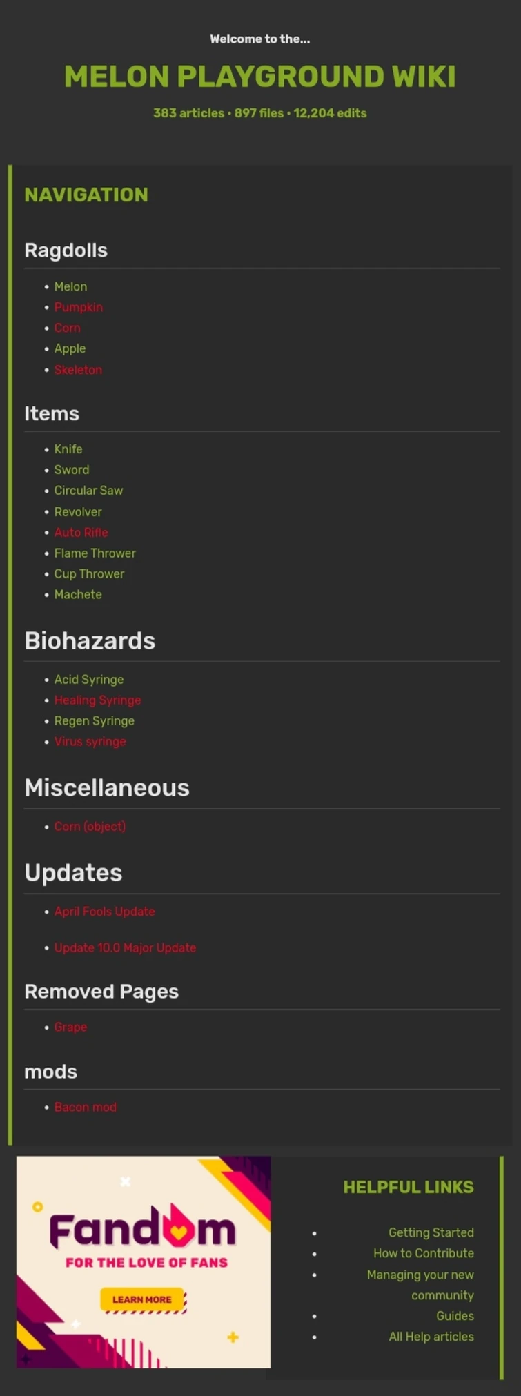 Discuss Everything About Melon Playground Wiki | Fandom