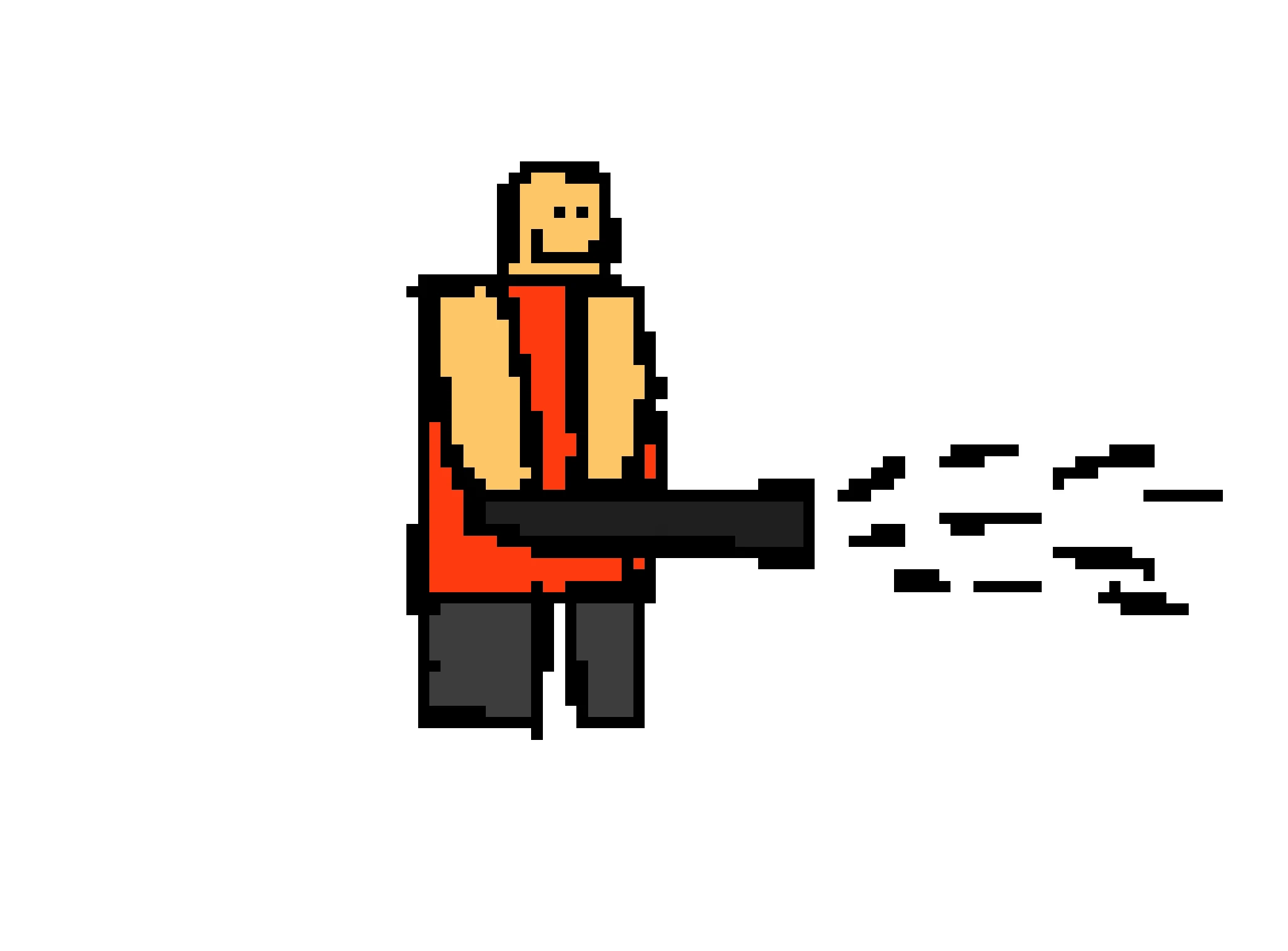 Pixel minigunner lol | Fandom