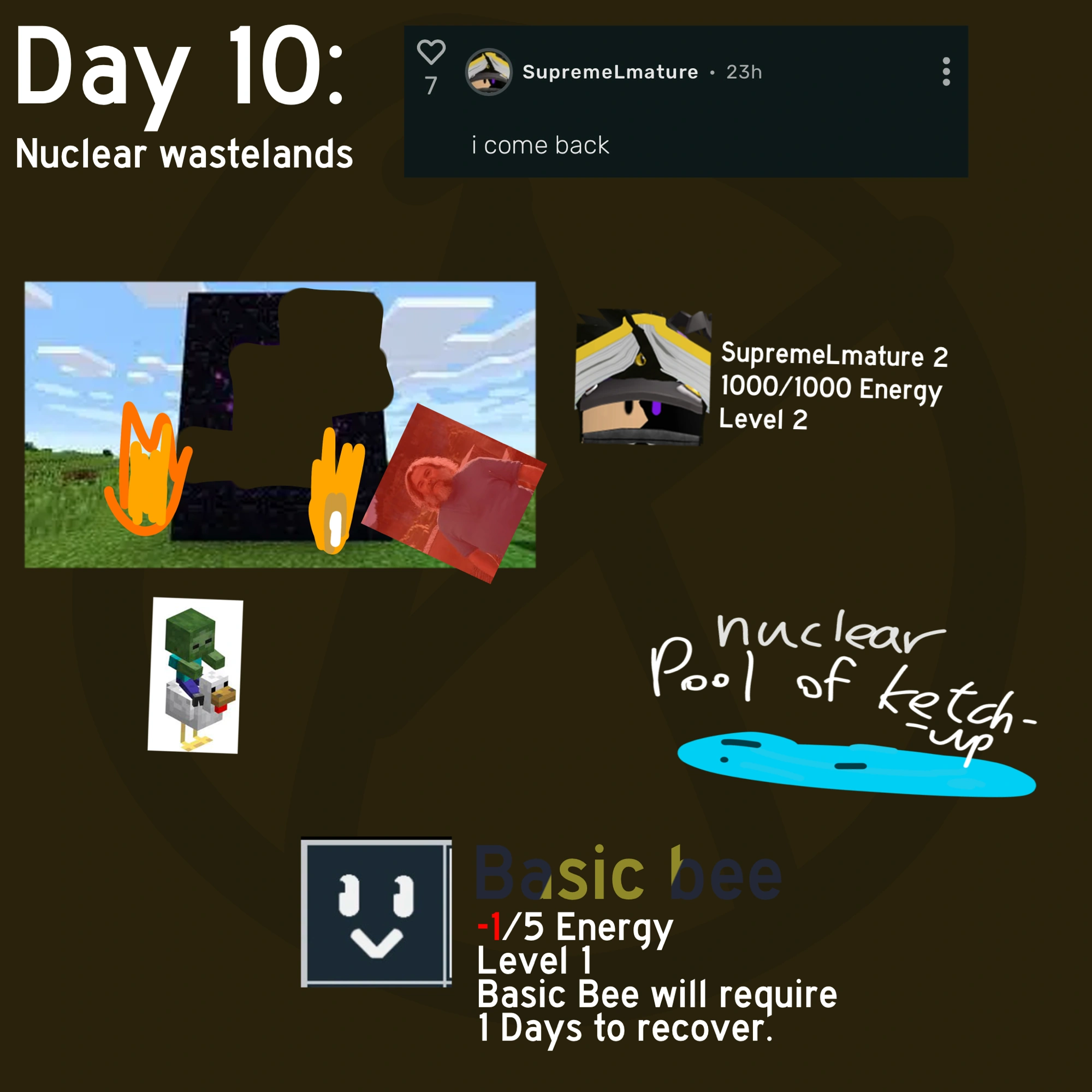 “Return of… wait, that’s a clone.”, Day 10. | Fandom