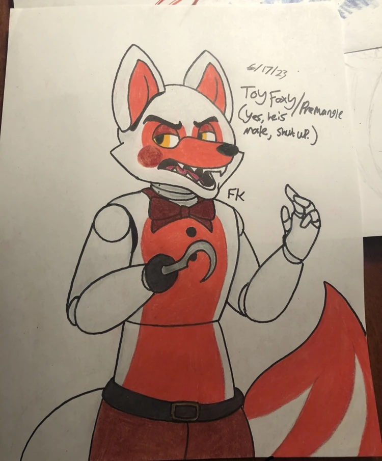 My version of Toy Foxy | Fandom