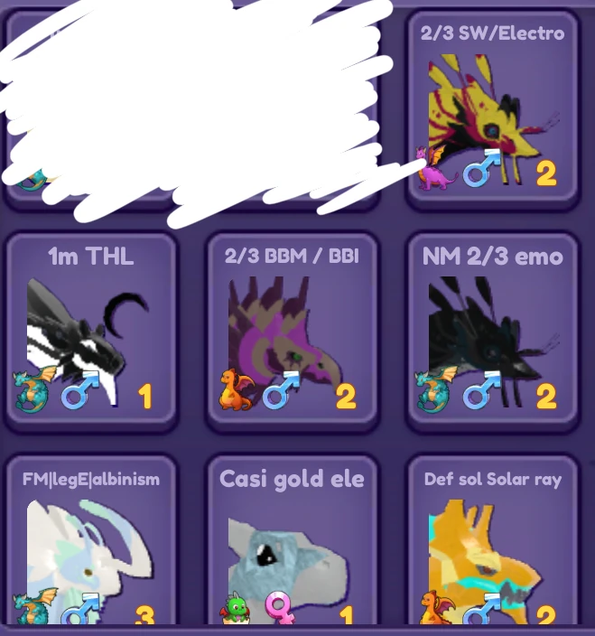 Trading / Selling a few dragons | Fandom