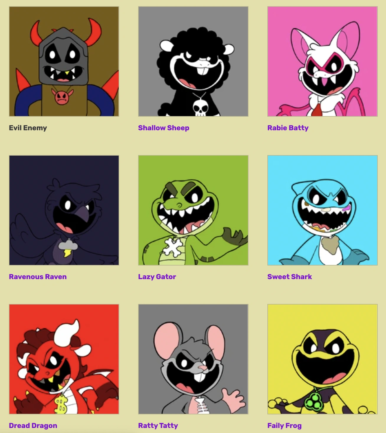 I keep having NIGHTMARES of the Nightmare Critters (including my OC ...