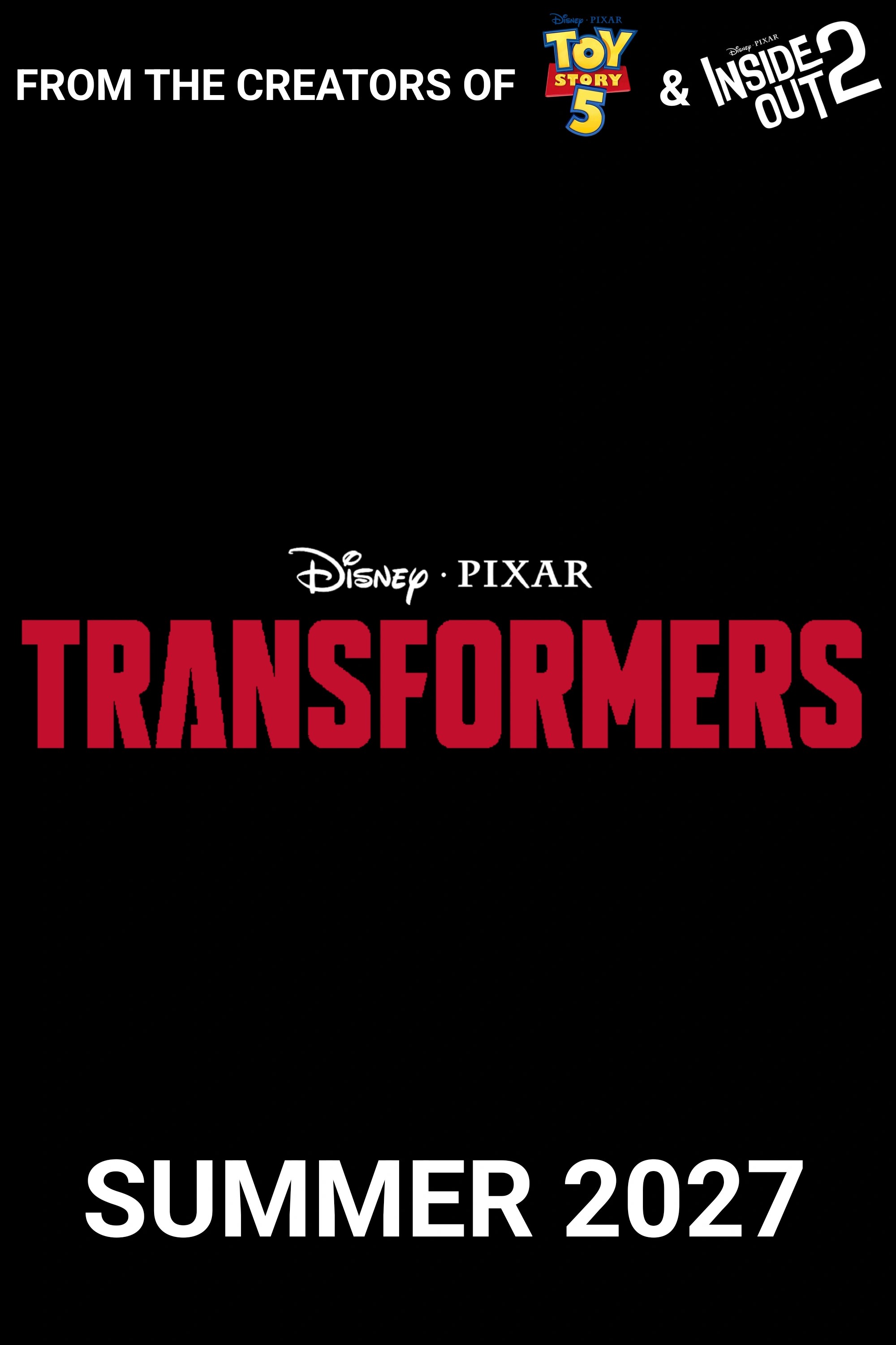 Disney•Pixar's Transformers (2027) Poster | Fandom