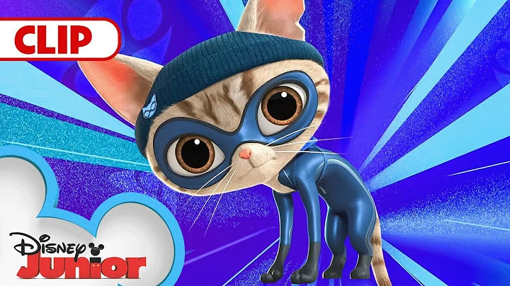Cat Burglar Takes all the Cat Trees! 🐈‍⬛ | SuperKitties | @disneyjunior ...