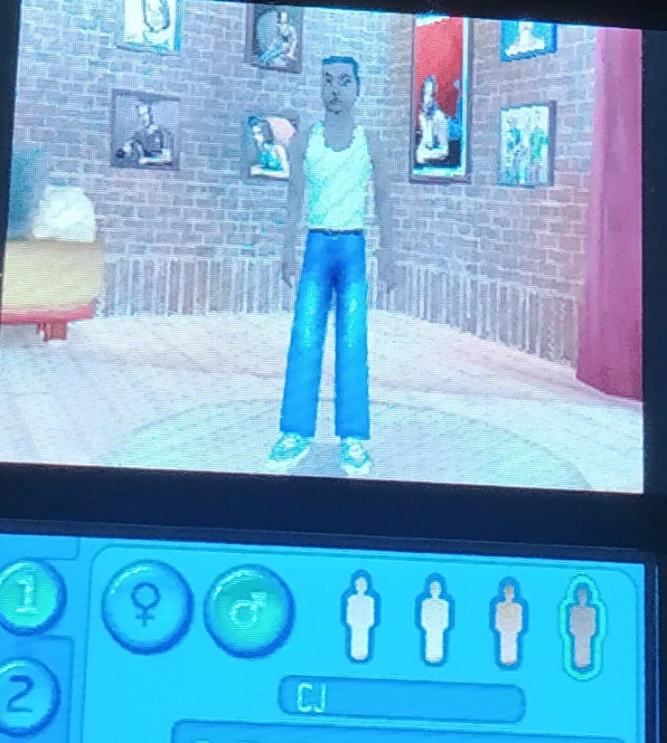 CJ en los sims 2 nds | Fandom