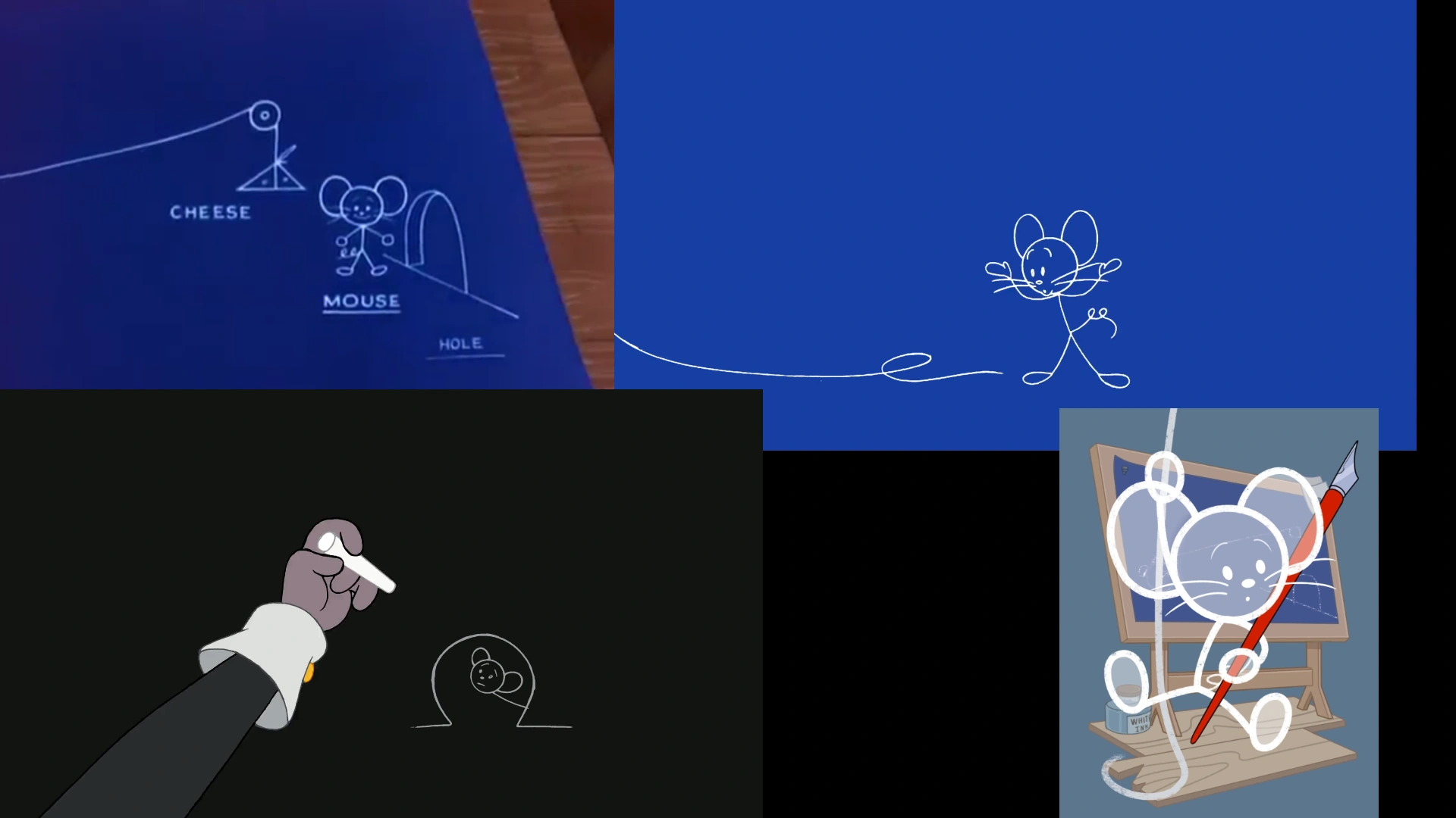 Line Appear in Designs on Jerry [1955], Tom and Jerry Tales, and as a ...