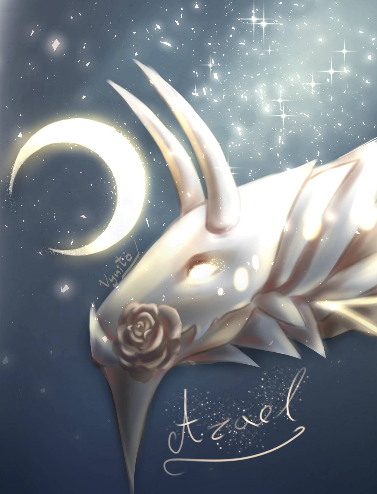I got bored so I decided to draw my dragon 'Azael' | Fandom